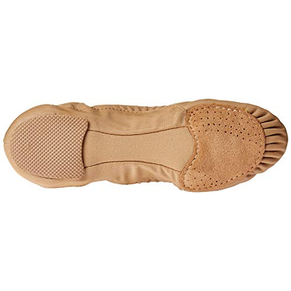 Bloch Girl's Pulse Jazz Shoe Dance, tan, 13 Medium US Little Kid