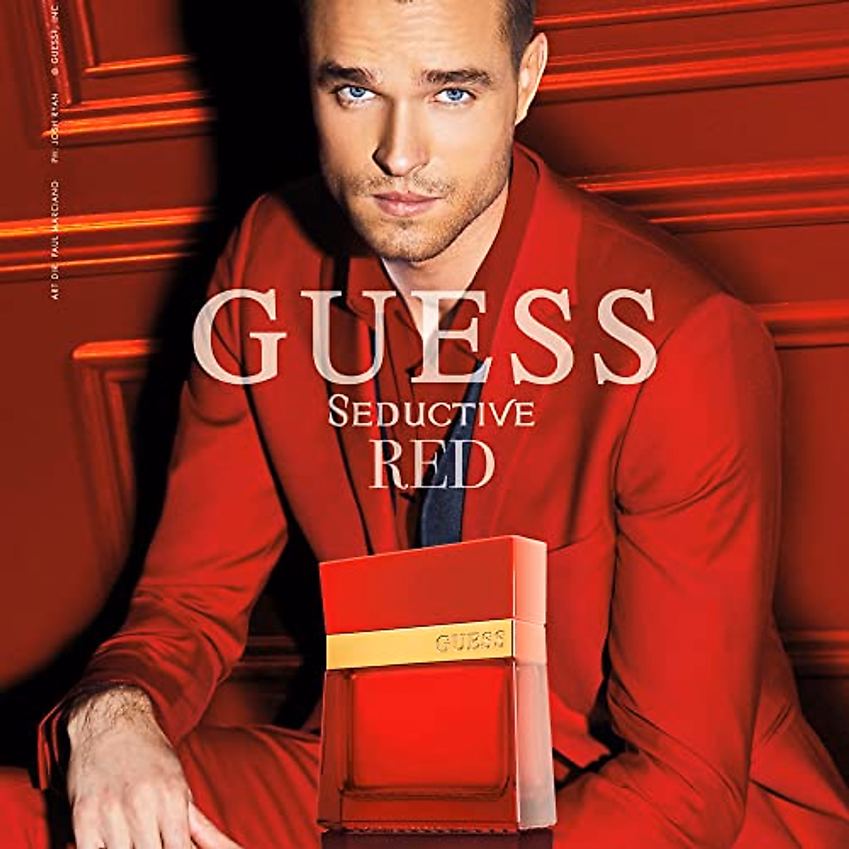 Guess Seductive Red Men/Homme Eau de Toilette Cologne Spray For Men, 1.7 Fl. Oz.