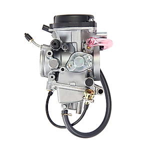 Carburetor Compatible with 2000-2006 Yamaha Big Bear 400 & Kodiak 400 YFM400, 2004-2006 Bruin 350, 2007-2012 Grizzly 350 450, 2006-2010 Wolverine 350 450 YFM 4x4 ATV Carb Replacement Parts