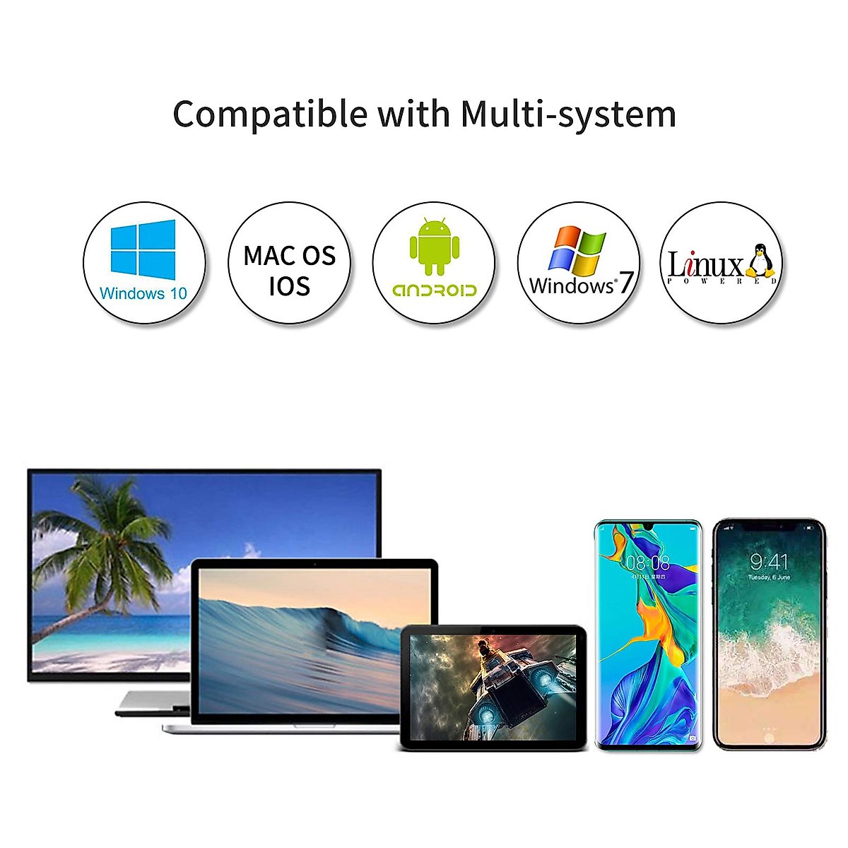 SSK 1TB Portable External SSD,USB3.2 Gen2（6Gbps） Ultra Speed External Solid State Drive USB-C Mini External SSD with 550MB/s Data Transfer for Laptop, Typc C Phones and More