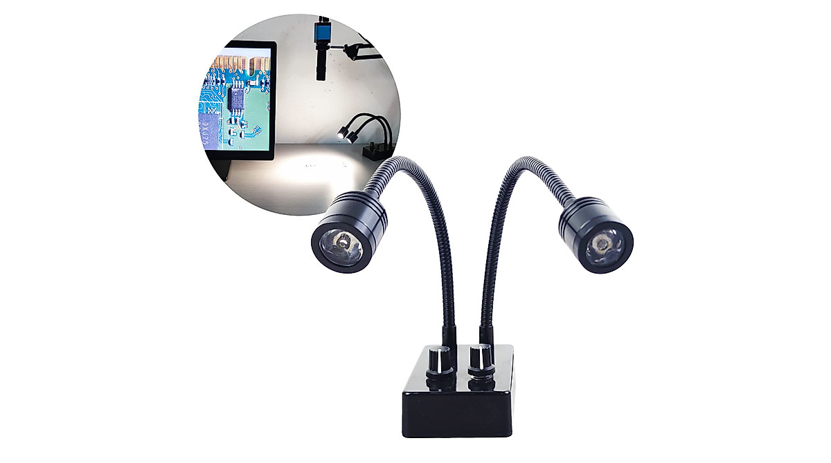 Spotlight Microscope Light Source - USB Gooseneck LED