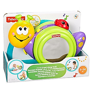Fisher-Price Go Baby Go! 1-2-3 Crawl Along Snail