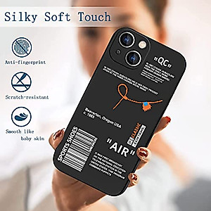 Hhiira Sports Shoes Phone Case Designed for iPhone 13 Mini Case, Basketball Phone Case for Men Boys Teens Women,Soft TPU Sneakers Funny Patterns iPhone Case for iPhone 13 Mini 5.4" Black