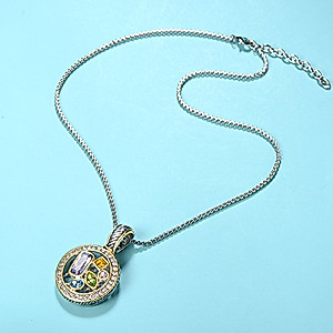 UNY Luxury Cable wire Pendant Box Chain Necklace Women Fashion Jewelry Multi CZ Unique Present Gifts Designer Inspired