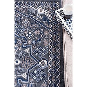 Universal Rugs Logan Area Rug, 4' x 5', Gray