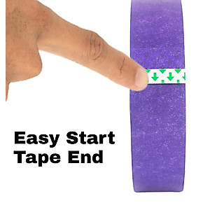 BAM! Tape Black Masking Tape for Makers | 1 Roll | 1 inch x 30 Yards | Colored Tape for STEM STEAM | Arts Crafts Science Math DIY | School Projects Labeling Constructing Creating | Low Residue