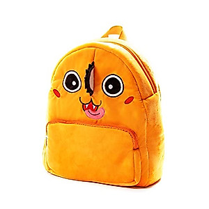 Elallin Cute Bag Anime Backpack Chainsaw Dog Embroidered Bag Daypack for Women Men Accessory Birthday Gift