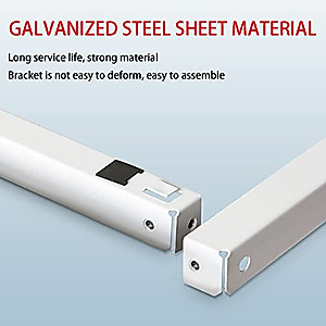 FANOYA Mini Split Stand, Double Levels Ground Stand, for Mini Split Air Conditioners Heat Pump System, Heavy Duty Condenser Stand, Ductless Mini Split Bracket