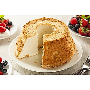 Fox Run Loose Bottom Angel Food Cake Pan, Aluminum, 10.75-Inch