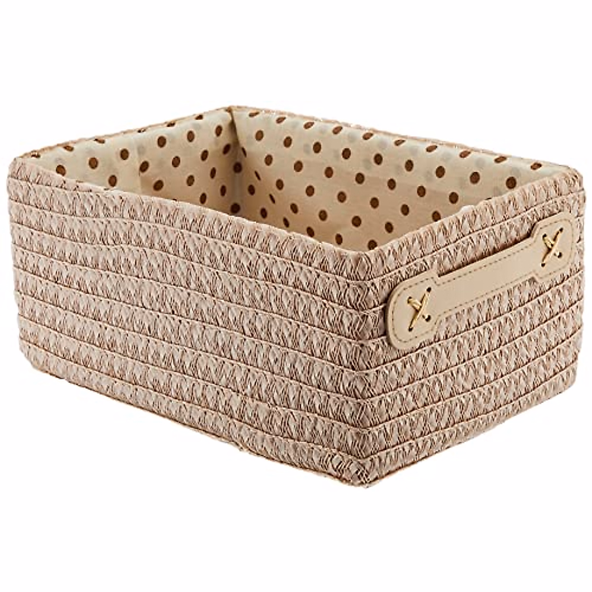 Chidorisangyou Storage Box, Natural, W 7.1 x D 10.2 x H 4.7 inches (18 x 26