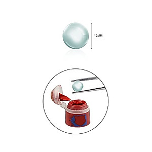 Jucoci Acrylic Paint Mixing Balls Paint Mixing Tools for Acrylic Paints(Glass 10mm)