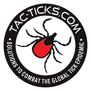 Tac-Ticks Crawling Tick Remover Patent-Pending Tick Removal Tool for Clothing, Skin, Hair, Home & Pets | Touch-Free Tick Remover for Dogs & Tick Remover for Humans | Made in The USA (1-Pack)