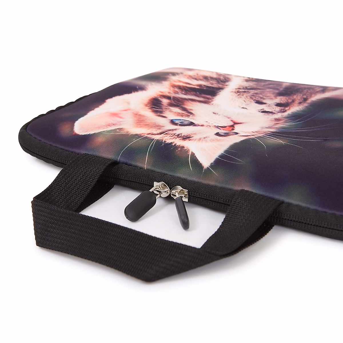 Universal 7-9 inch Tablet Sleeve Ultra-Portable, Neoprene Carrying Sleeve Case Bag Compatible With 7" 8" 8.5" 8.9" 9" Apple iPad Mini, Samsung, Google, HP, Acer (Purple Butterfly)