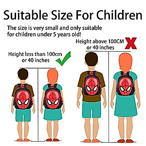 MEIJU Toddler Kid Boys Girls Backpack Waterproof Cartoon Comic Kindergarten Children Snack Nursery School…