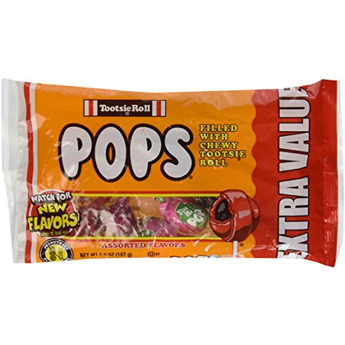 Tootsie Roll Pops Assorted Flavors 6.6 oz