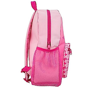 Barbie Backpack 4 Piece Set | Girls School Bag Set | Girls Backpack, Lunch Bag, Water Bottle and Pencil Case Set | Childrens Backpack | Pink