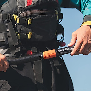 AQUA BOUND Whiskey Carbon Bent Shaft 2-Piece Kayak Paddle