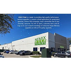 32GB (4x8GB) DDR4-2666MHz PC4-21300 ECC RDIMM 1Rx4 1.2V Registered Server Memory by NEMIX RAM