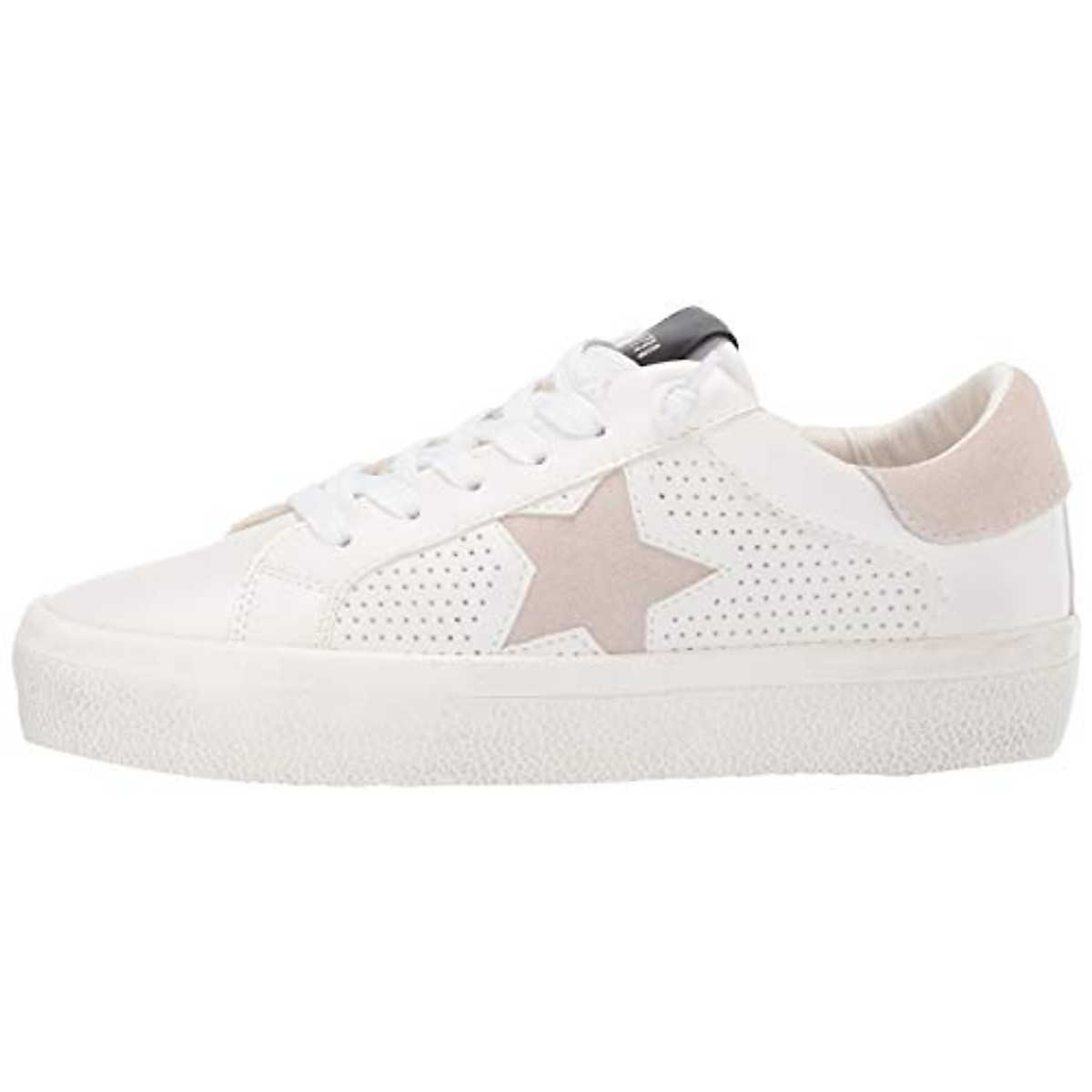 Steve Madden Women's Starling Sneaker, White Multi, 7