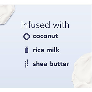 Method Body Wash Simply Nourish, Coconut, Rice Milk and Shea Butter Plant Based Ingredients, Paraben and Phthalate Free, Mini Travel Size 3.4 oz (Pack of 3)