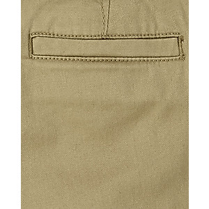 The Children's Place Boys Stretch Skinny Chino Pants,Flax Single,8