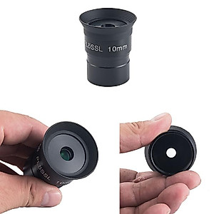 SKYOPTIKST Telescope Eyepiece 1.25 inch Plossl Eyepiece 10mm Eyepiece HD FMC Fully Multi-Layer Coated Lens
