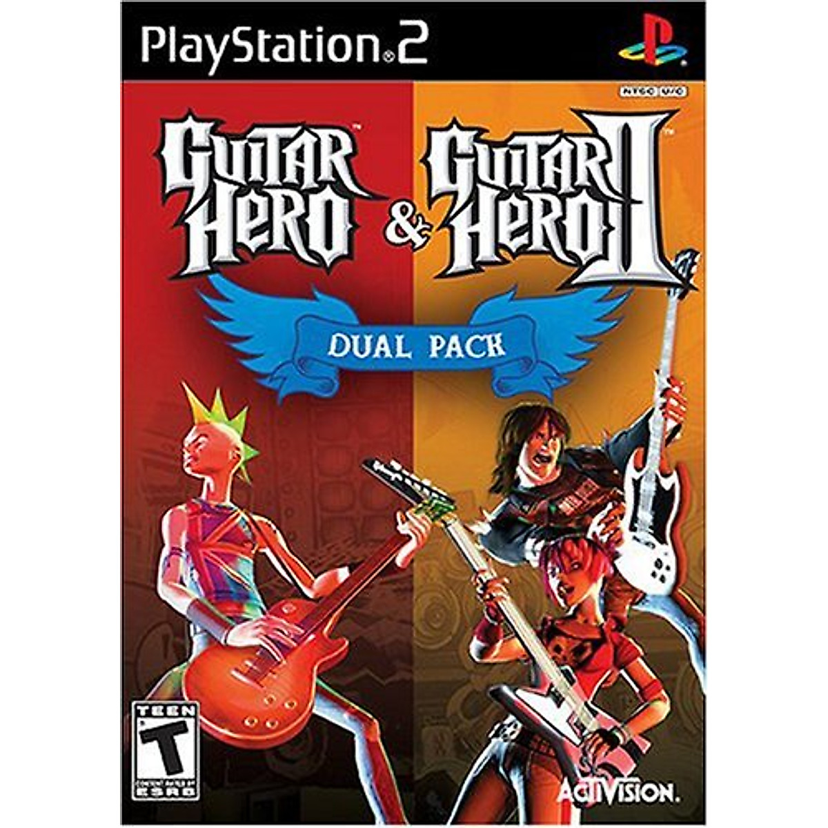 Guitar Hero 1 and 2 (Game Only) - PlayStation 2 (Renewed)