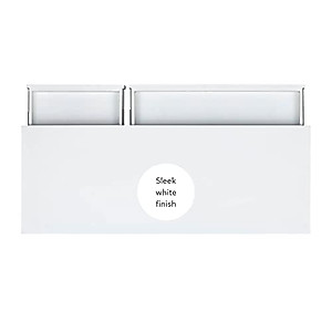 Linon White Modern Classic Side Storage Sadie Desk