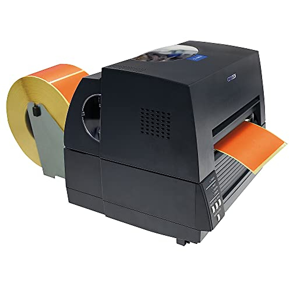 Citizen America CL-S621-GRY CL-S621 Series Thermal Transfer/Direct Thermal Barcode and Label Printer with USB/Serial Connection, 4" Maximum Print Width, 203 DPI Resolution, Gray
