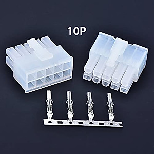 10 Pin Harness Plug Compatible with Kicker Bass Station 11HS8 11PH12 11PHD12 PT250 PT10 HS8