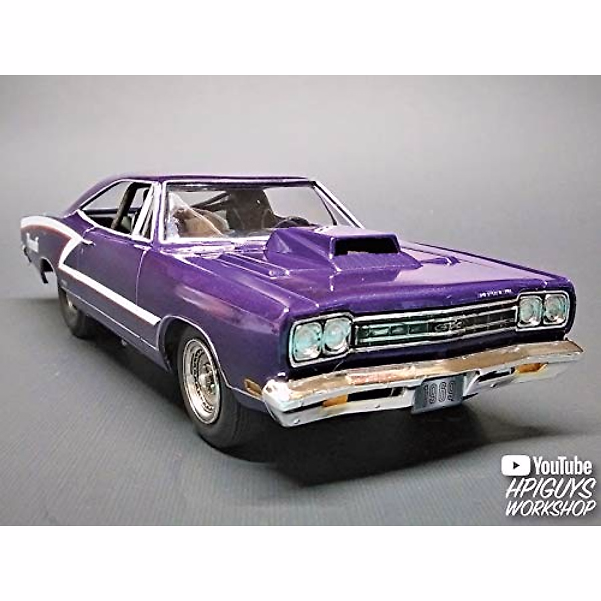 Build the AMT 1969 Plymouth GTX Pro Street Model Kit