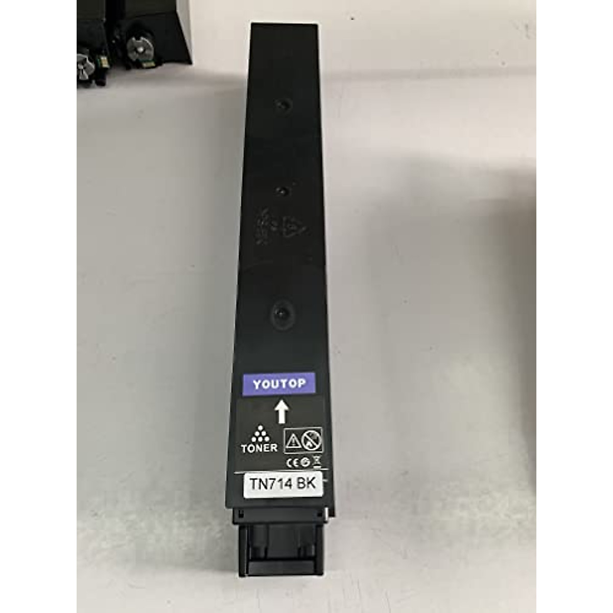 YOUTOP 1PK TN-714 TN714 (ACYP030) Black Toner Cartridge Compatible for Konica Minolta bizhub 750i