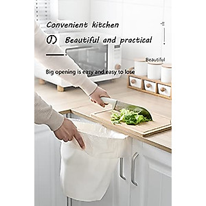 Wansan Irregular Trash Can Trash Can Plastic Trash Can Trash Can Fashion Simple Office Trash Can Without Lid, Kitchen Home Office Bedroom Office-Black-12L