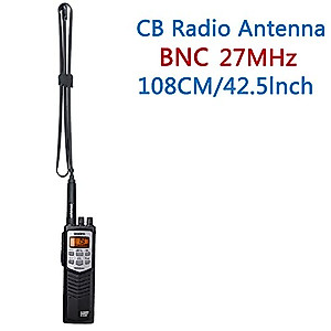 ABBREE Tactical Antenna 27Mhz 42.5-Inch for CB Handheld/Portable Radio with BNC Connector Compatible with Cobra Midland Uniden Anytone CB Radio