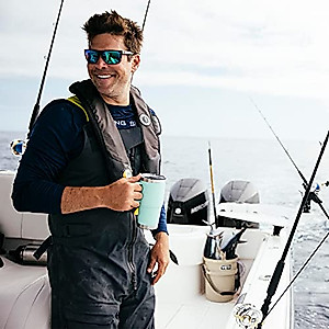 YETI Rambler 20 oz Travel Mug, Stainless Steel, Vacuum Insulated with Stronghold Lid, Seafoam