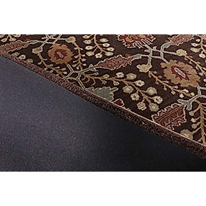 Old Hand Made Barista Floral Traditional Persian Oriental Woolen Area Rugs (9'x12')