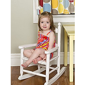 Jack-Post KN-10W Classic Child's Porch Rocker White