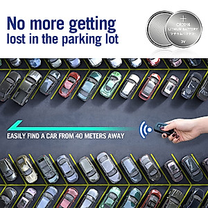 WANZELONYO CR2016 Battery CR2016 3V Lithium Button Cell 100 Count