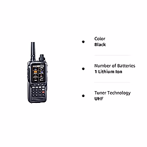 Yaesu FTA-850L Color Bluetooth NAV/COM Aviation Transceiver