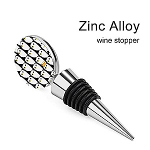 Comic Baby Penguin Wine Bottle Stoppers Reusable Plug Wine Saver Corks for Beverage Holiday Party Kitchen Decorative