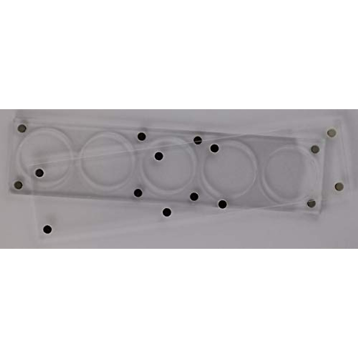 Empty Acrylic Display Case - Holds 5 Discs or Coins