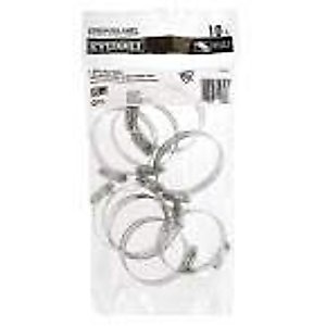 Everbilt 1-3/4-2-3/4 in. Stainless Steel Hose Clamp (10 Pack)