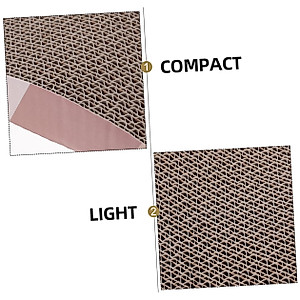 Levemolo 2pcs Corrugated Cat Scratching Post Fun Scratcher Kitten Scratcher Cardboard Cat Scratchers Indoor Cat Plaything Cat Supplies Pet Scratcher Pad Cat Scratcher Pad Corrugated Paper