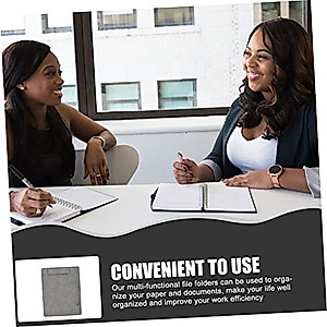 MAGICLULU Folder Board Metal Pencil Business Supplies Office Stuff Document Open House Flags for Real Estate Agents Stationery Document Holder Exam Paper Base Office Document Clip Clipboards