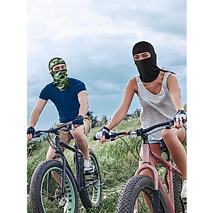 12 Pieces Sun Protection Balaclava Full Face Cover Sun UV Protection Face Protective Cover for Outdoor Sports (Popular Color,Popular Style)