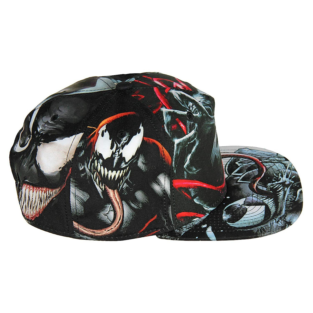 Marvel Comics Venom Sublimated All Over Print Snapback Hat