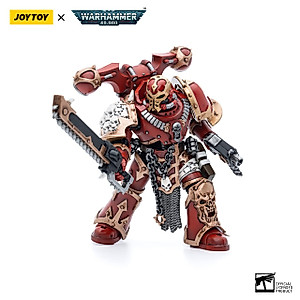 JOYTOY 1/18 Action Figures Warhammer 40k Mecha Model Chaos Space Marines Set-of-3