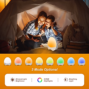 Welgo G4 White Noise Machine Alarm Clock and Nightlight with Natural Sound Dual Alarms, 12 Soothing Sounds, Sleep Timer, Dimmable Digital Display for Kids, Adult, Sleeping, Bedroom…