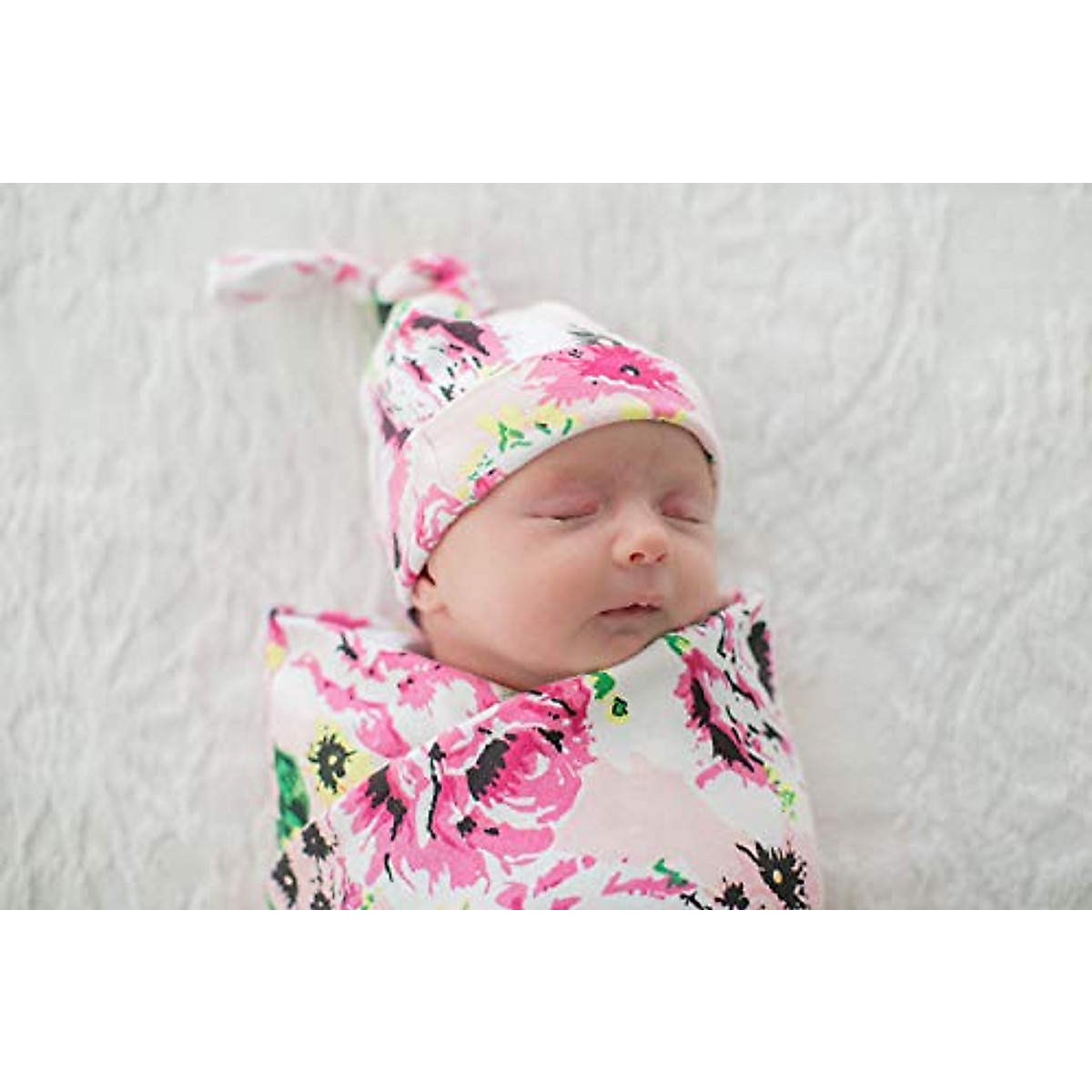 Baby Be Mine Maternity Nursing Delivery Robe & Baby Girl Swaddle Blanket Set with Daddy T-Shirt (Small/Medium Robe -Large Tshirt, Amelia)