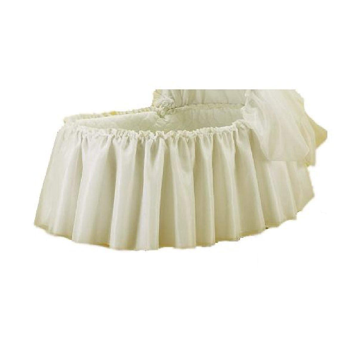 aBaby Sheer Elegance Bassinet Skirt, Small